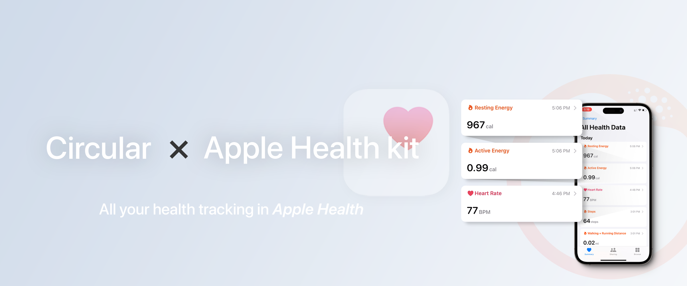 Circular Ring Achieves Seamless Compatibility with Apple HealthKit